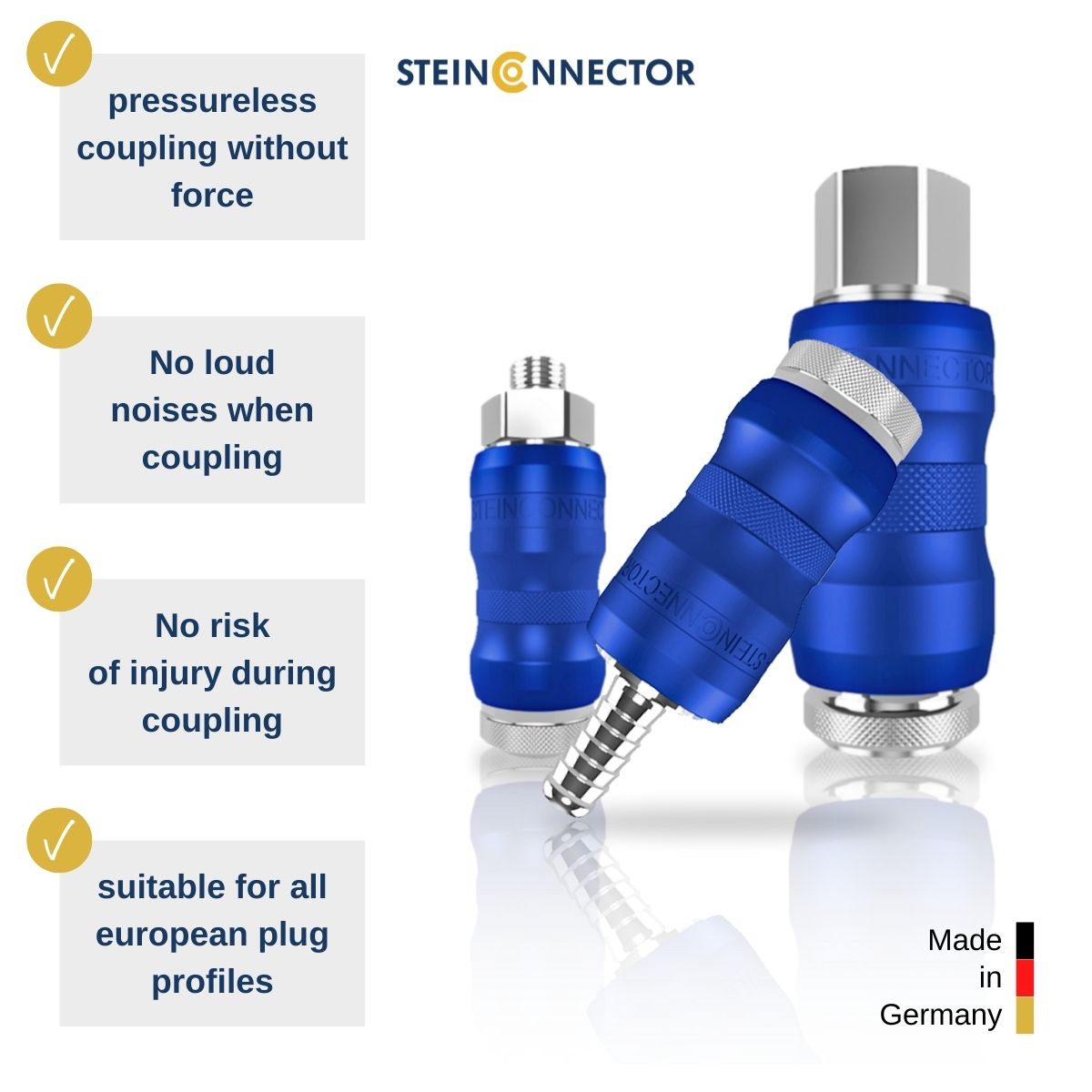 BiTec Compressed Air Venting Coupling for Machinery & Equipment